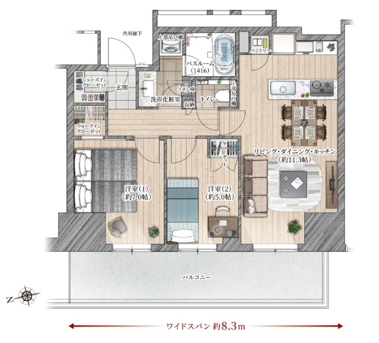 アトラスタワー宇都宮 予定価格と間取り 駅徒歩1分×駅前ロータリーから目立つダイレクトウィンドウ | マンションマニアの住まいカウンター